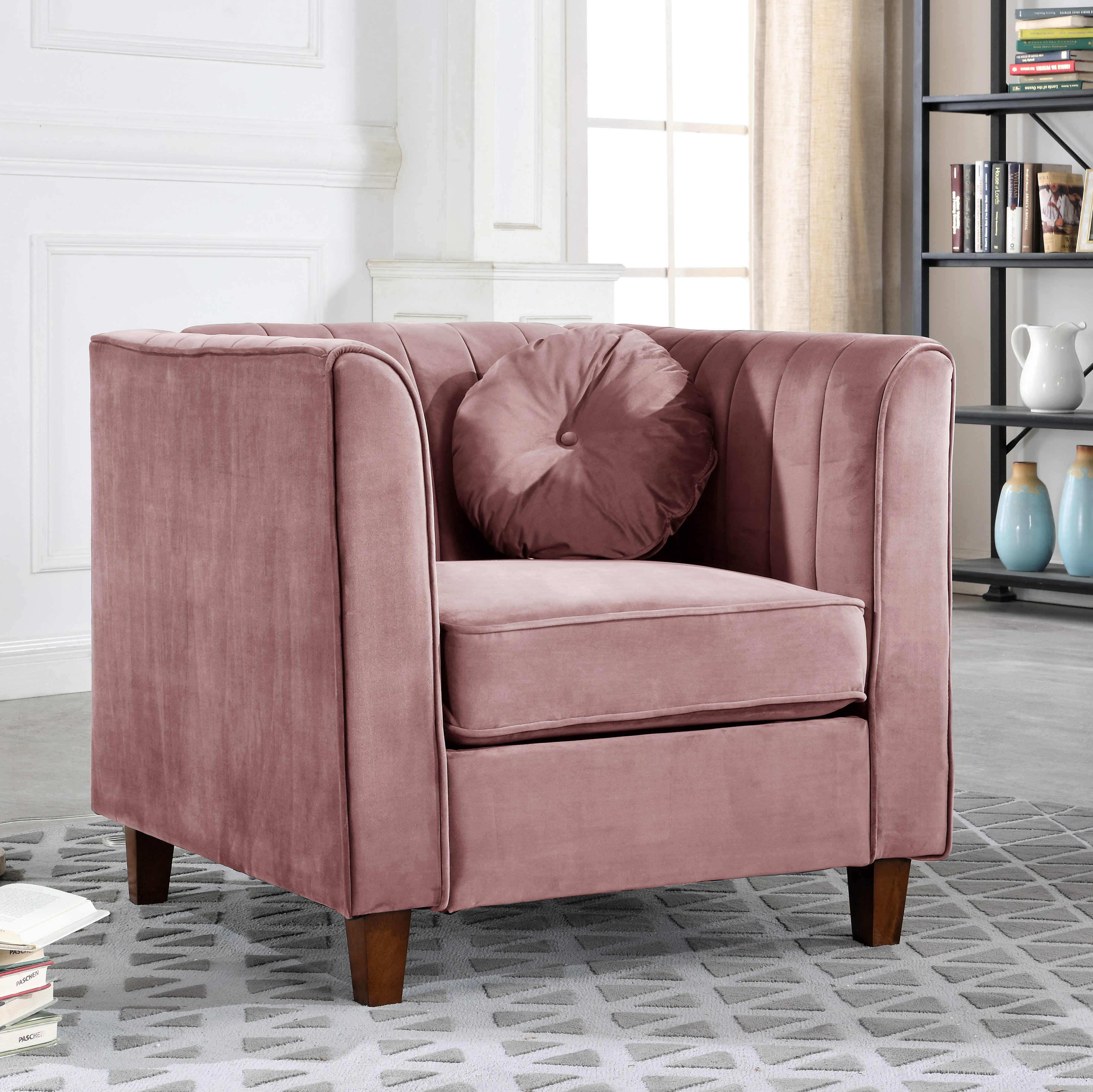 Wayfair pink armchair store